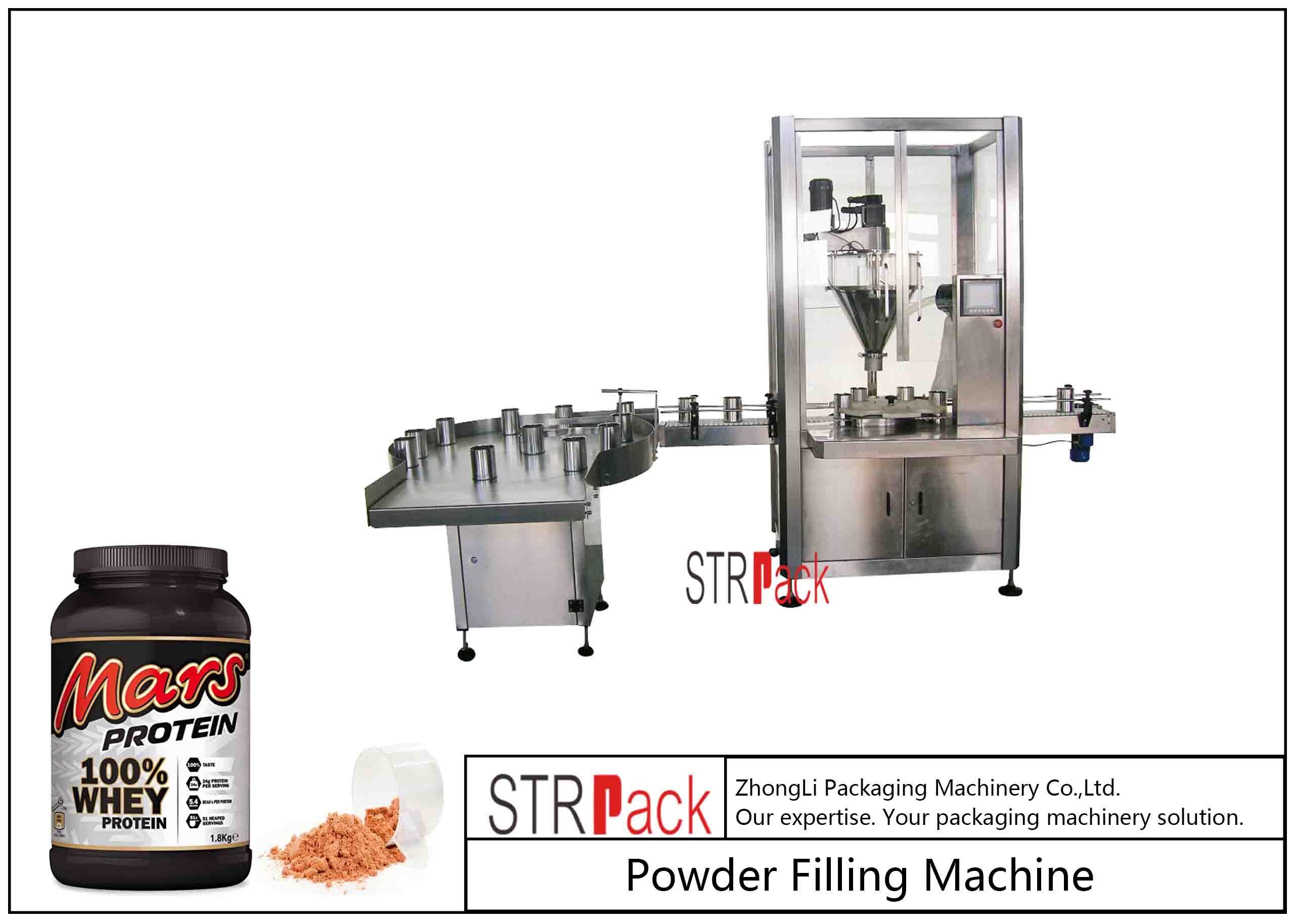 stabile automatische Füllmaschine des Pulver-50g-5000g, chemische ...